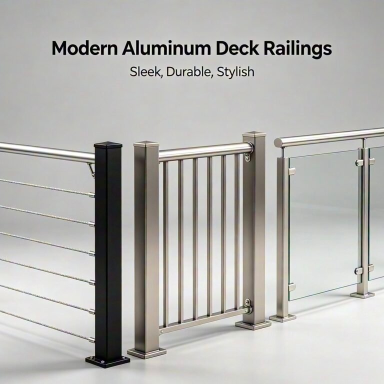 Choose the Right Aluminum Deck Railing for Modern Homes